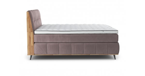 Postel boxspring LISA I dub masiv plocha spaní 200x200 : nejlepsi ...
